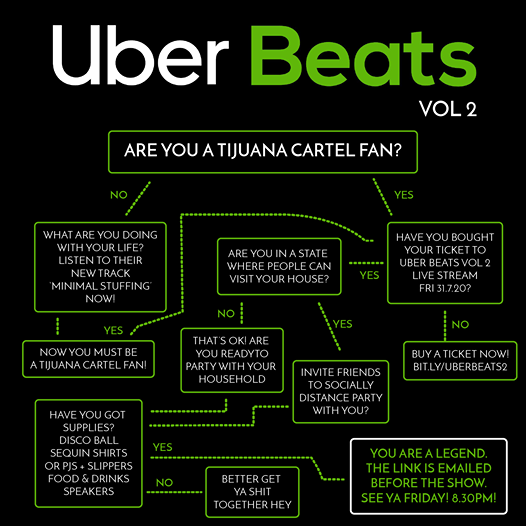 Uber Beats Vol.2 - Live Stream – Tijuana Cartel